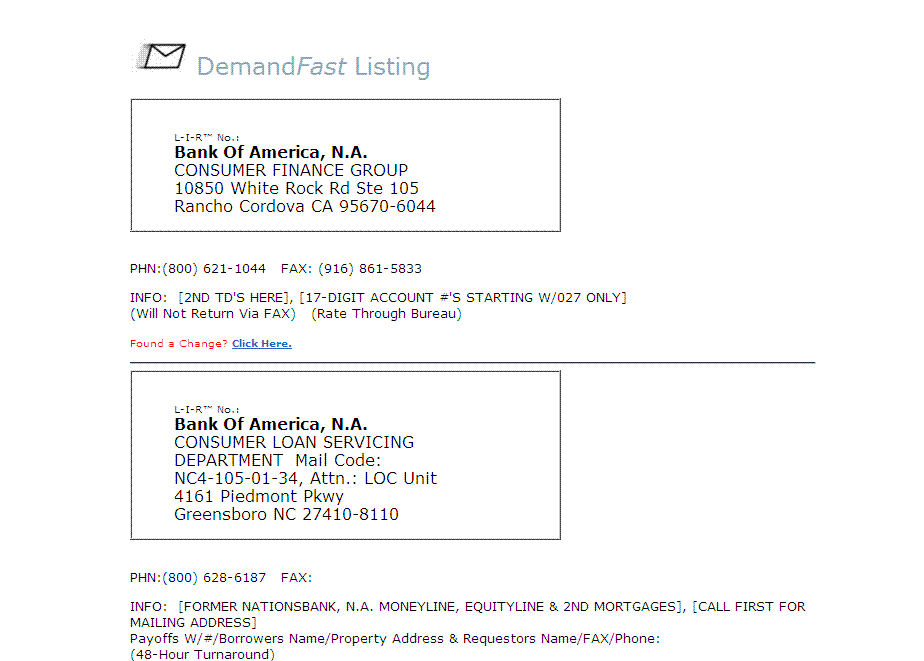 Lane Guide | The Online Lender Source Since 1957